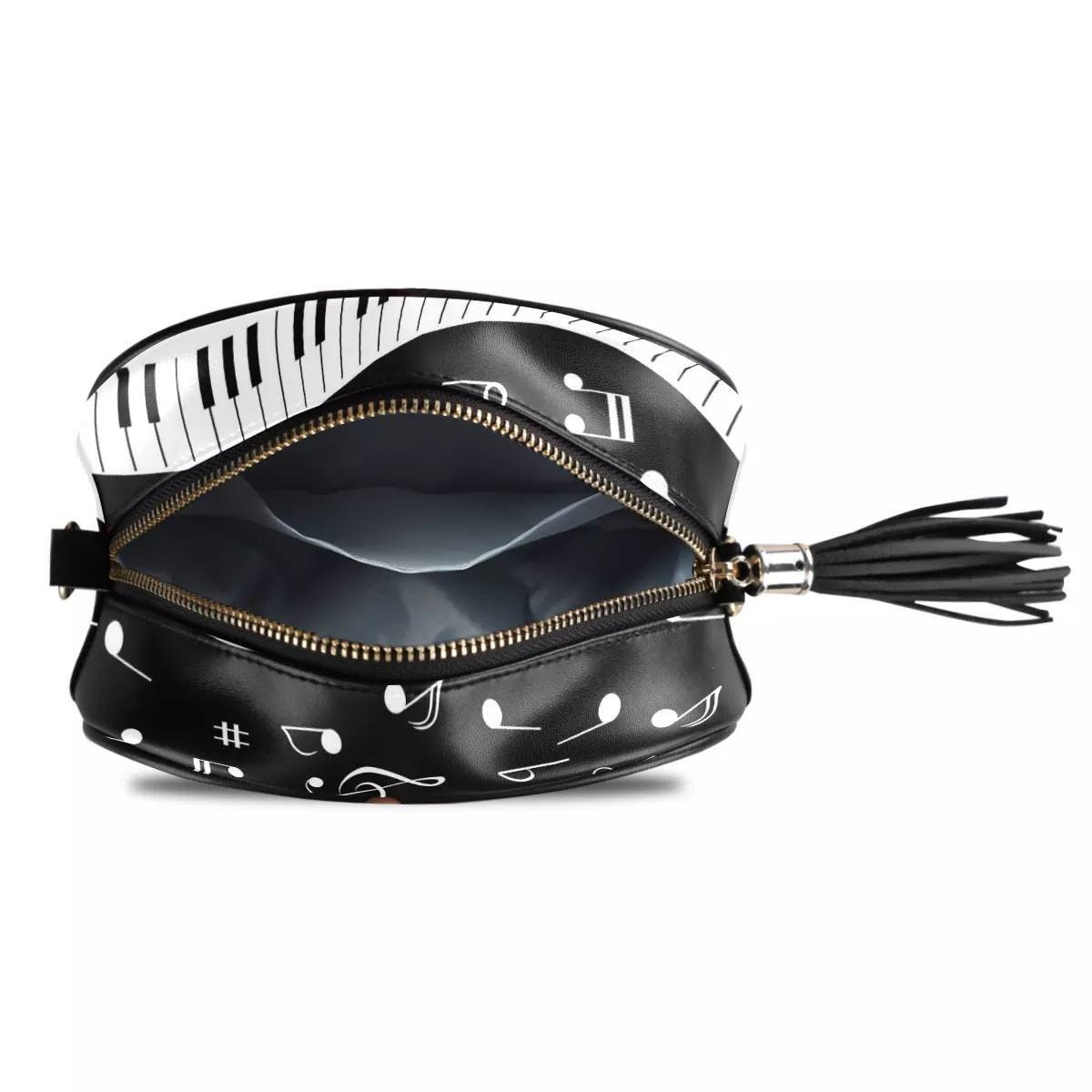 Piano Keyboard and Music Notes. Crossbody Bag for Women Shoulder Bag ...