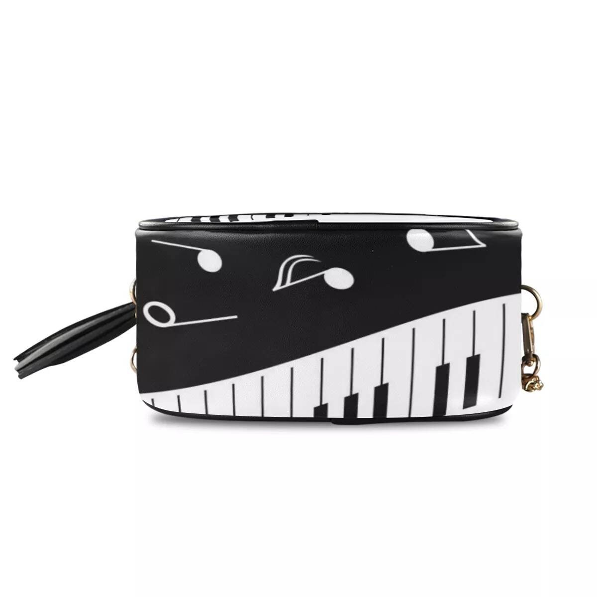 Piano Keyboard and Music Notes. Crossbody Bag for Women Shoulder Bag ...
