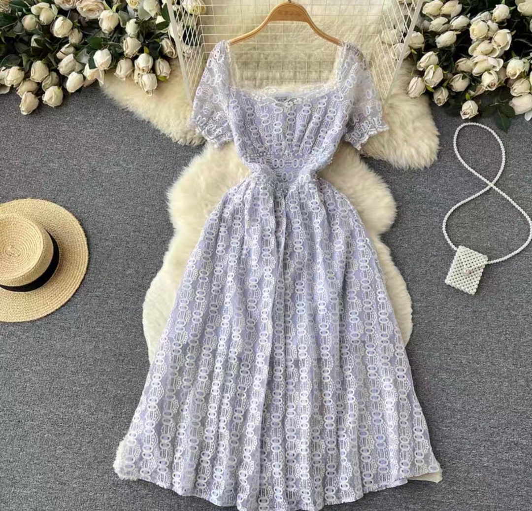 Cocktail Dress-wedding Guest Dress-formal Dress-cottagecore - Etsy