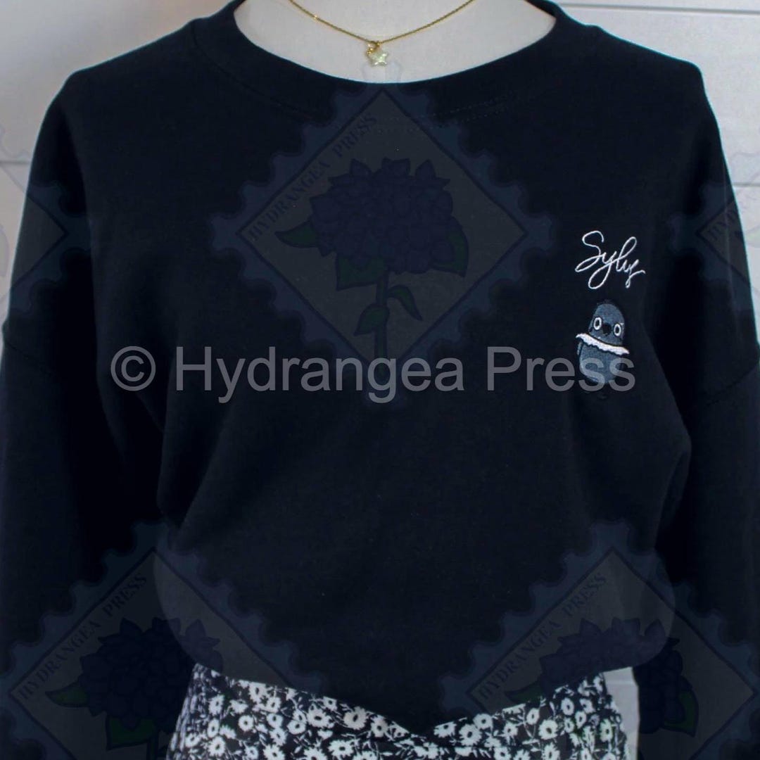 Grumpy Crow Signature Dark Version Embroidered Otome Game Inspired ...