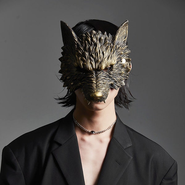 Werewolf Mask - Etsy