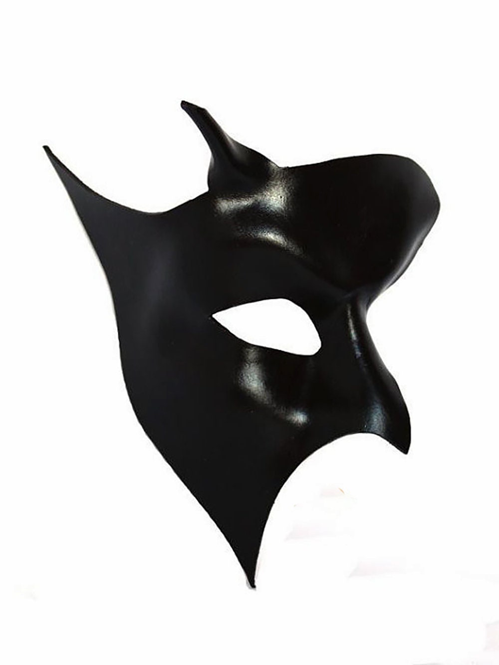 Half Face Demon Horror Mask-masquerade Mask-halloween Mask-masquerade ...
