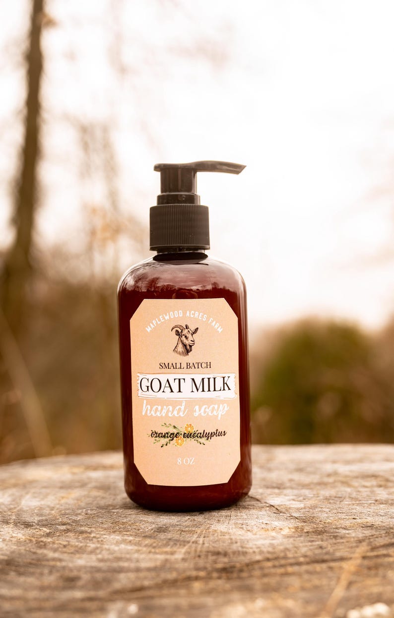 Liquid Goat Milk Hand Soap - Etsy