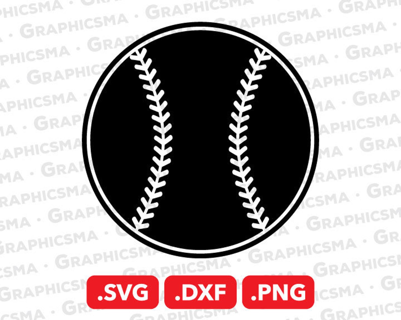 Baseball SVG File Baseball DXF Baseball Png Baseball Mom - Etsy
