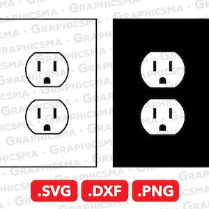 Power Socket SVG File, Power Socket DXF, Power Socket Png, Point Power ...