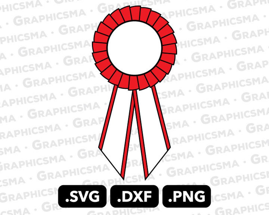 Rosette SVG File Rosette DXF Rosette Png Signs Plain Custom - Etsy