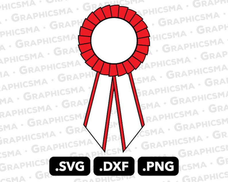 Rosette SVG File Rosette DXF Rosette Png Signs Plain Custom - Etsy