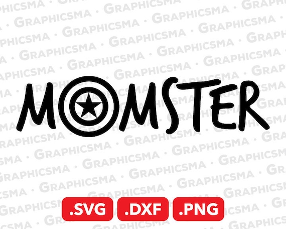 Momster SVG File Momster DXF Momster Png Momster Svg Mommy | Etsy