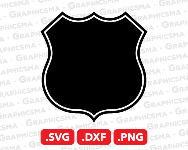 Shield SVG File Shield DXF Shield Png Custom Empty Shield | Etsy