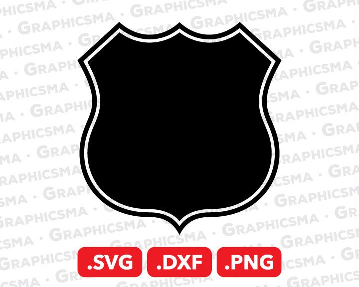 Escudo SVG Archivo Escudo DXF Escudo png Escudo vacío | Etsy