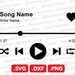 Music Playlist SVG File, Playlist DXF, Song Name Playlist Png Svg ...