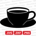 Coffee Cup SVG File, Coffee Cup DXF, Coffee Cup Png, Coffee Cup ...
