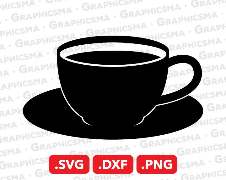 Coffee Cup SVG File, Coffee Cup DXF, Coffee Cup Png, Coffee Cup ...