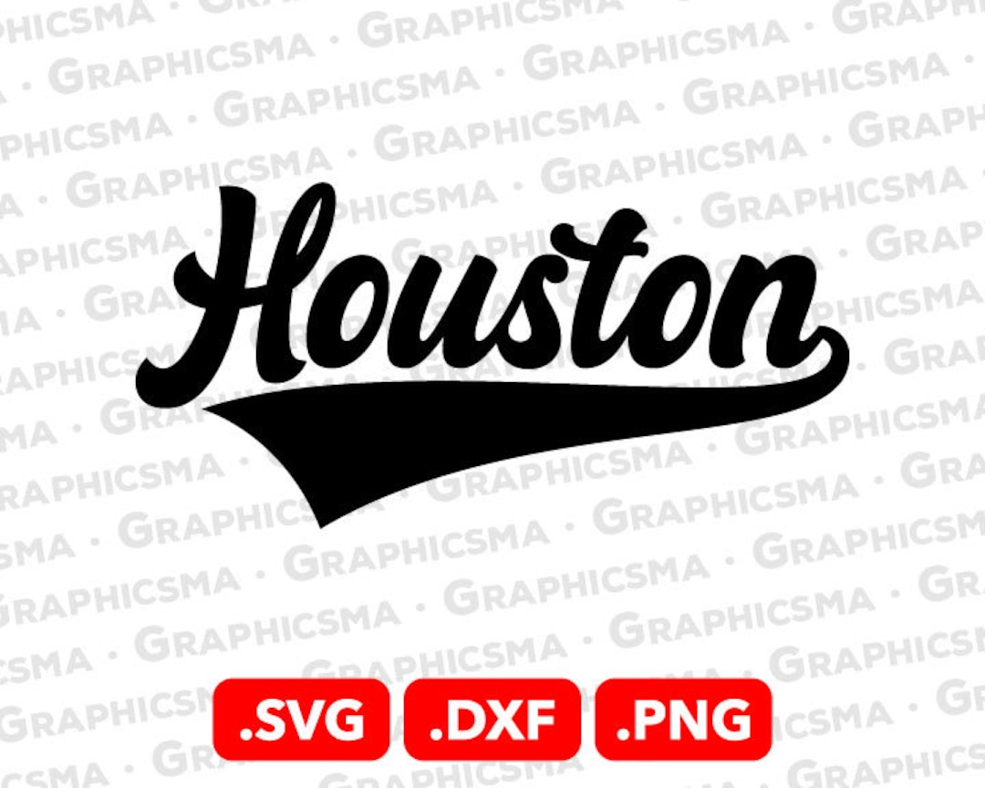 Baseball Style Name SVG File, Houston SVG File, Cricut Baseball Styles ...