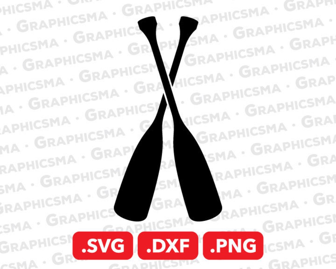 Kayak SVG File, Kayak DXF, Kayak Png, Kayak With Paddle Svg, Canoe Svg ...