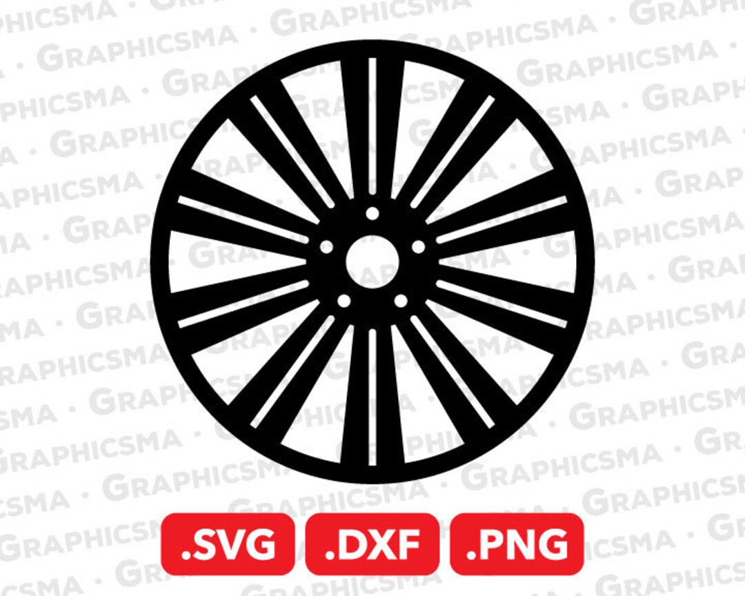 Sport Rim SVG File, Sport Rim DXF, Sport Rim Png, Sport Rim Svg, Sport ...