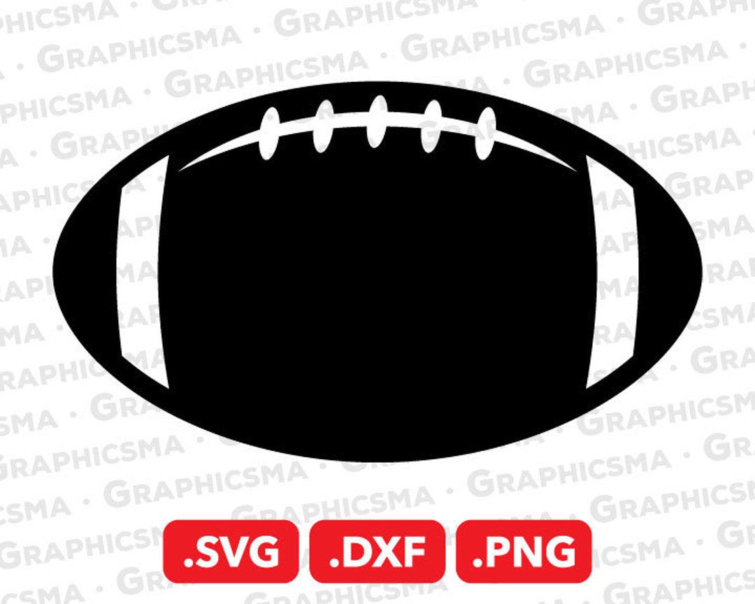 Football SVG File, Football DXF, Football Png, American Football Svg ...