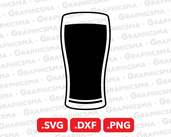 Beer Glass SVG File Beer Glass DXF Beer Glass Png Beer | Etsy