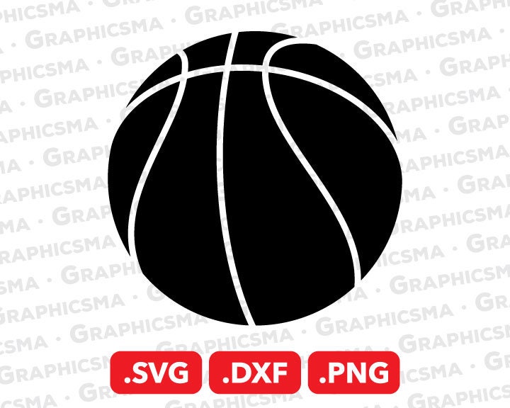 Basketball SVG File Basketball DXF Basketball Png | Etsy