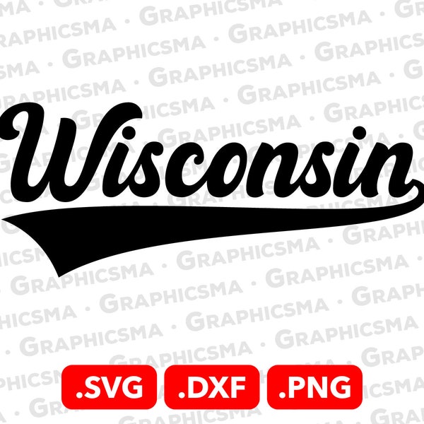 Wisconsin Svg - Etsy