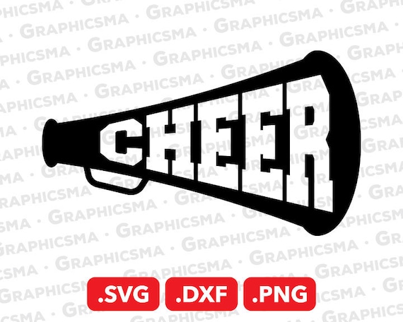 Cheer Megaphone SVG Cheer Megaphone Svg File Cheer Megaphone - Etsy