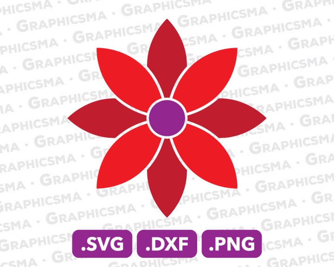 Flower Pattern SVG File Flower Pattern DXF Flower Pattern - Etsy