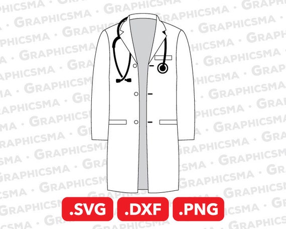 Doctor Uniform SVG File Doctor Uniform DXF Png Scrub Nurse | Etsy
