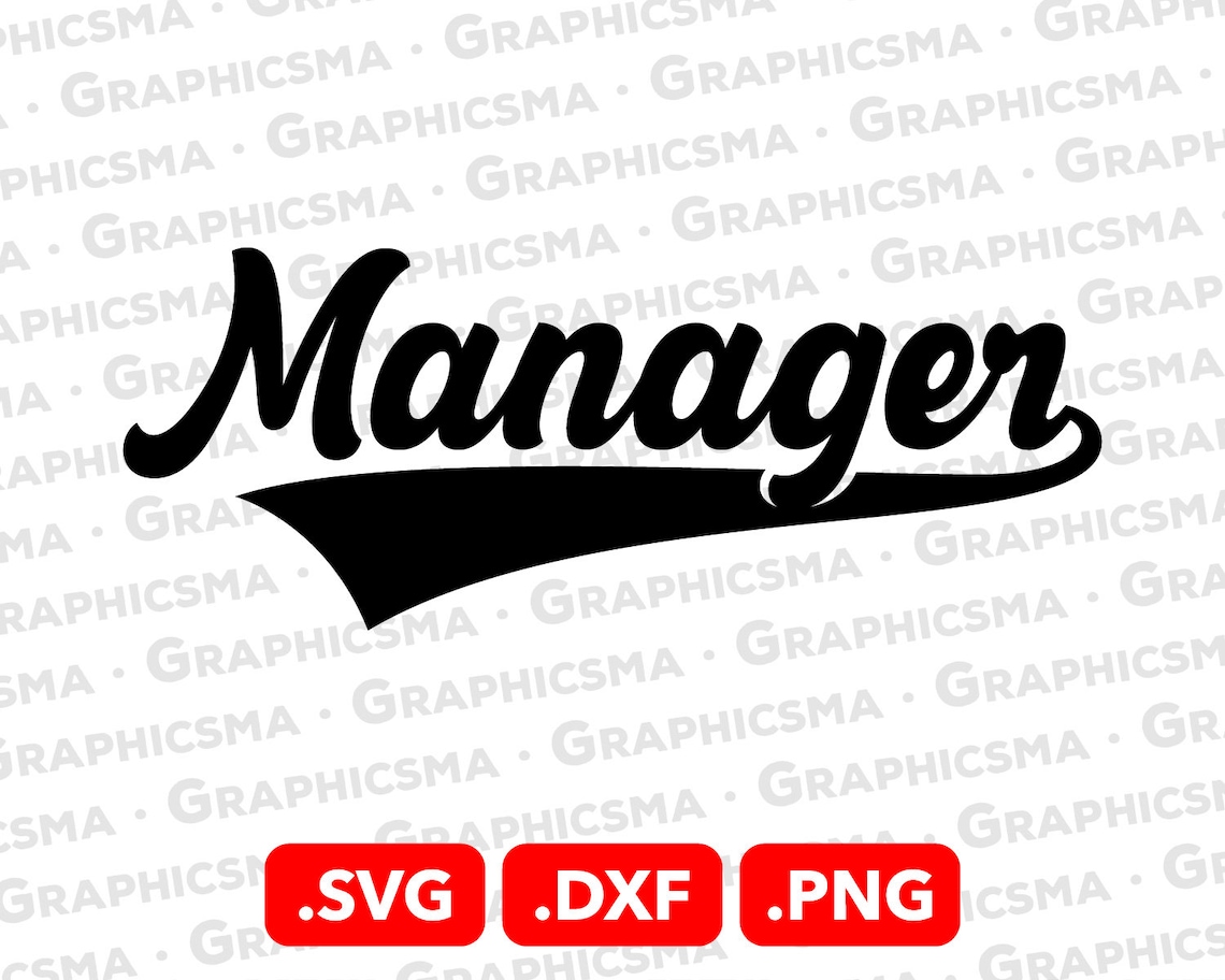 Baseball Style Name SVG File, Manager SVG File, Cricut Baseball Ribbon ...