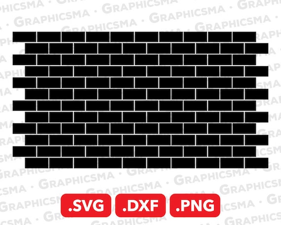 Bricks SVG File Bricks DXF Bricks Png Bricks Silhouette | Etsy