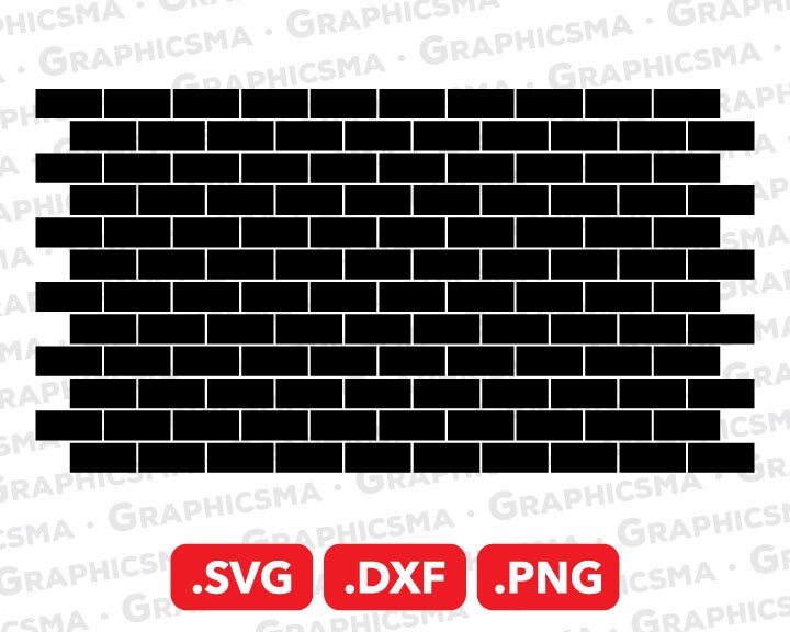 Ziegel SVG-Datei, Ziegel DXF, Ziegel Png, Ziegel Silhouette, Ziegel Svg ...