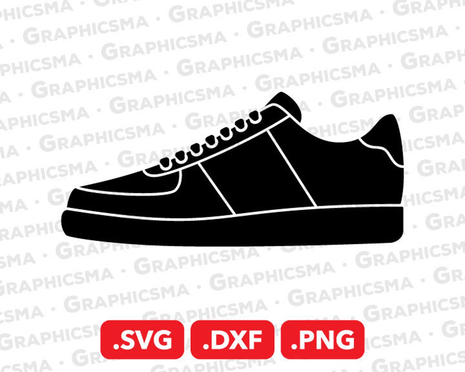 Sneakers SVG File Sneakers DXF Sneakers Png Sneakers Shoe | Etsy