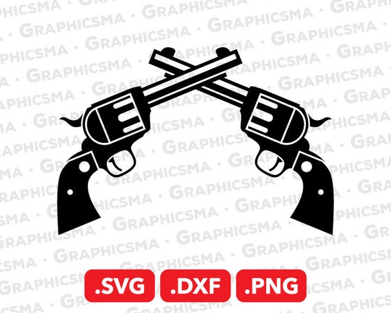 Gun SVG File Gun DXF Gun Png Gun Svg Pistol Svg Shooting - Etsy Finland