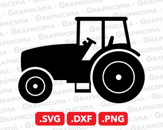 Tractor SVG File Tractor DXF Tractor Png Farm Tractor Svg - Etsy
