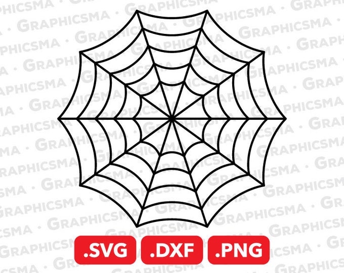 Spider Web Svg - Etsy Canada