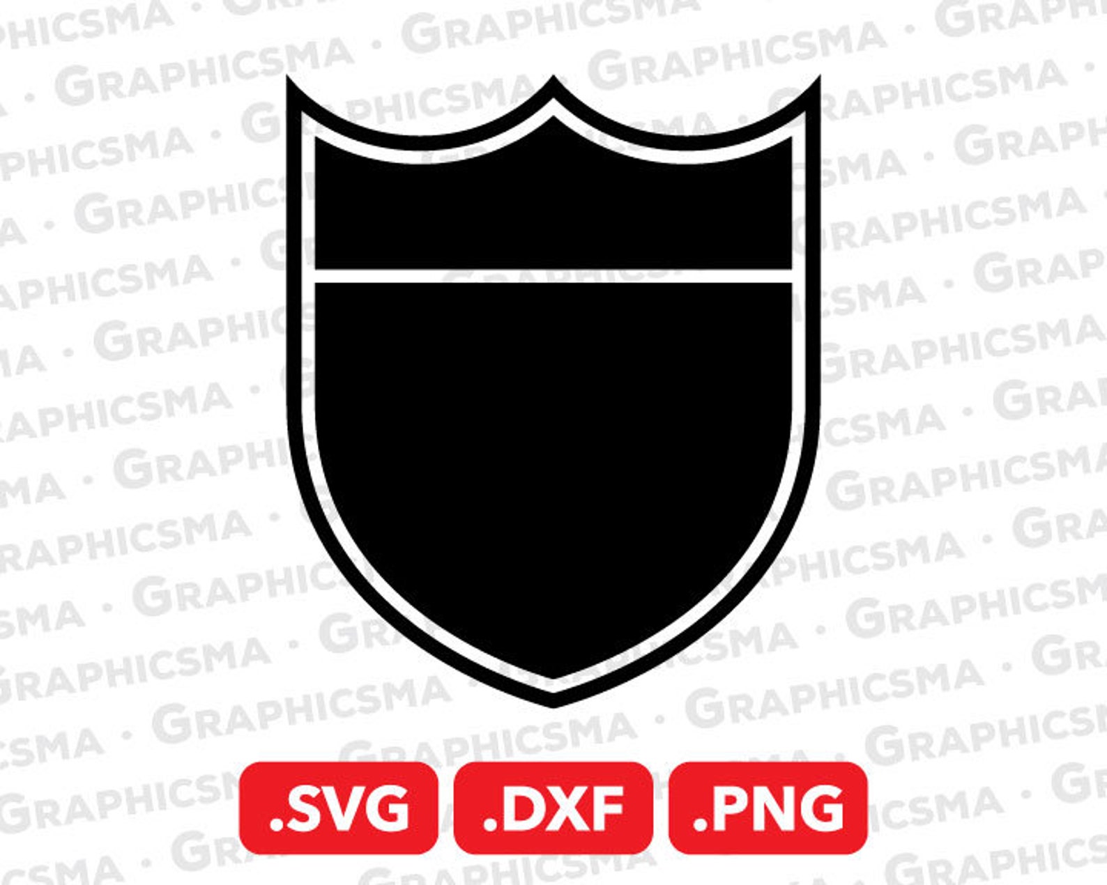 Shield SVG File Shield DXF Shield Png Custom Empty Shield - Etsy