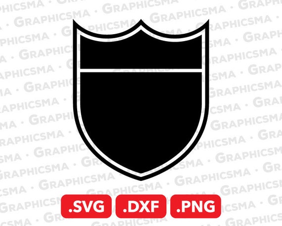 Shield SVG File Shield DXF Shield Png Custom Empty Shield - Etsy