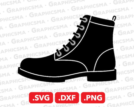 Boot SVG File Boot DXF Shoes Boot Png Army Boot Svg - Etsy