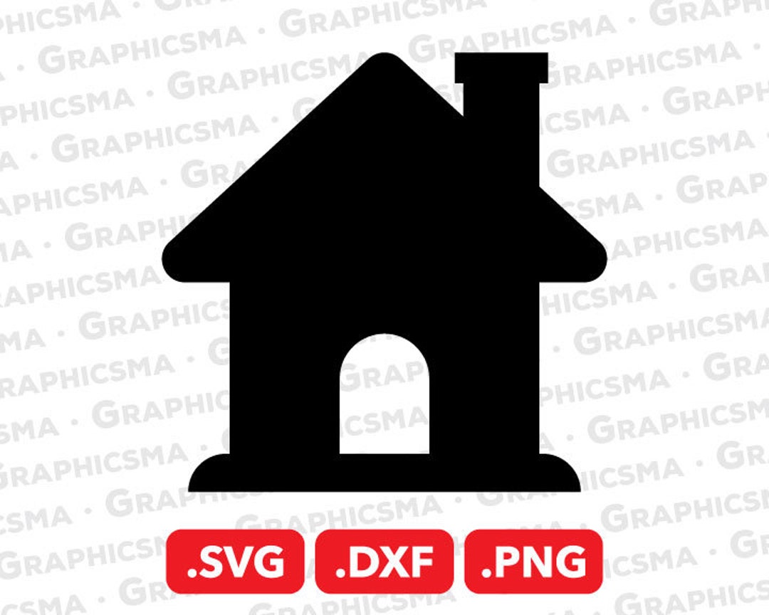 House SVG File, House DXF, House Png, Home Svg, House Map Svg, Small ...