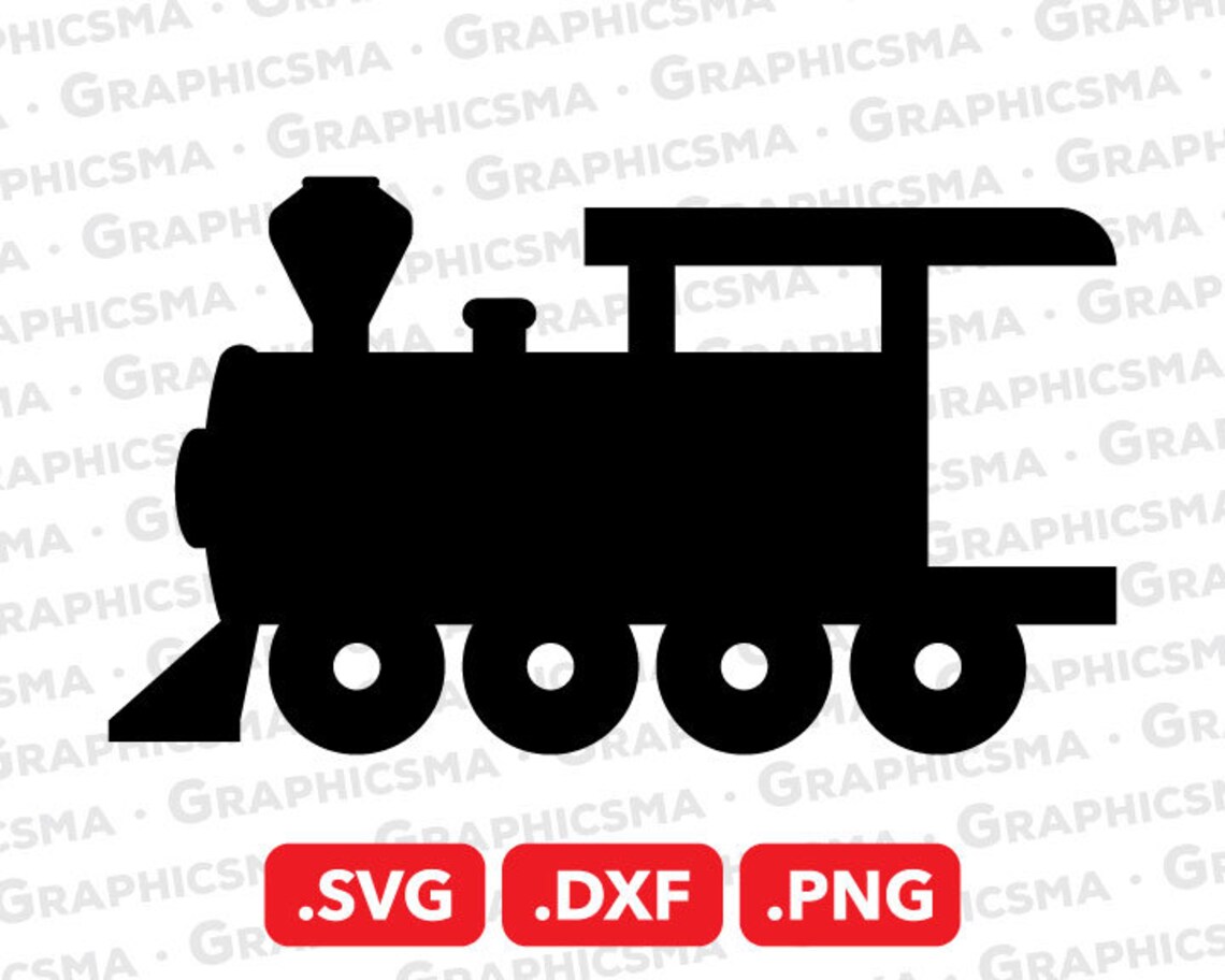 Train SVG File Train DXF Train Png Train Silhouette Train - Etsy