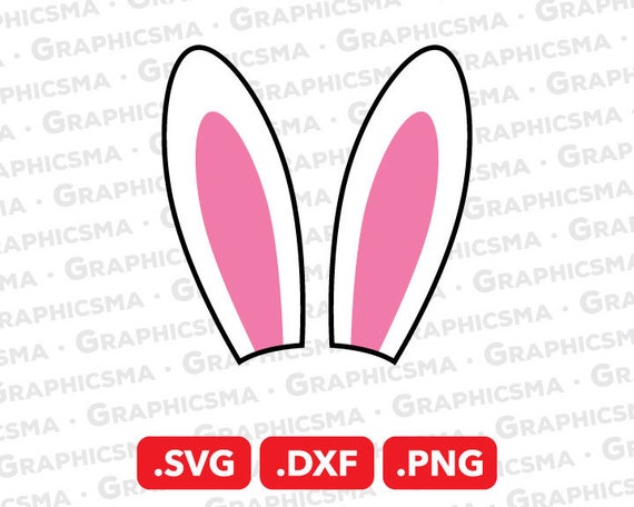 Rabbit Ear SVG File Rabbit Ear DXF Rabbit Ears Png Rabbit | Etsy