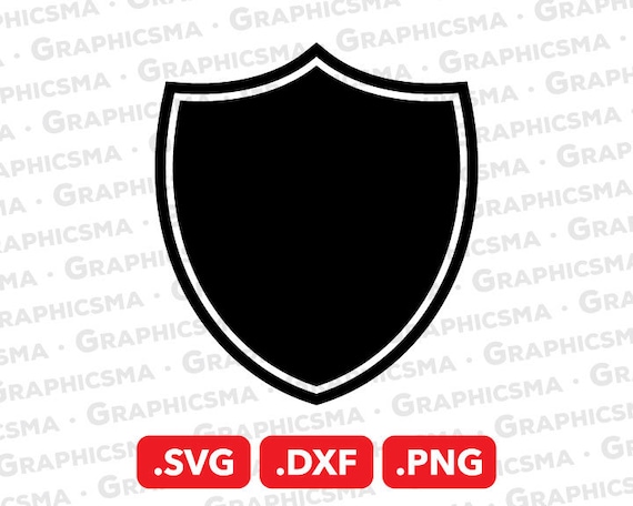 Escudo SVG Archivo Escudo DXF Escudo png Escudo vacío | Etsy