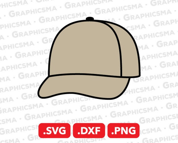 Cap SVG File Cap DXF Cap Png Hat Svg Baseball Cap Svg - Etsy