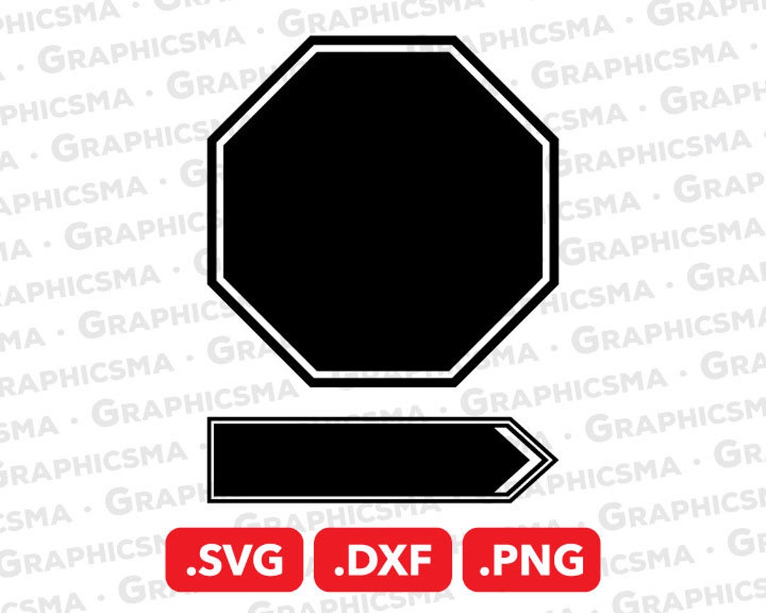 Road Sign SVG File, Road Sign DXF, Road Sign Png, Road Signs Svg, Stop ...