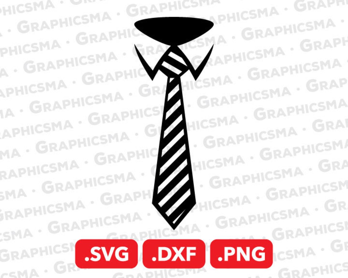 Necktie SVG File Necktie DXF Necktie Png Suit and Tie Svg - Etsy