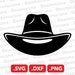 Cowboy Hat SVG File, Cowboy Hat DXF, Cowboy Hat Png, Cowboy Hat, Cowboy ...
