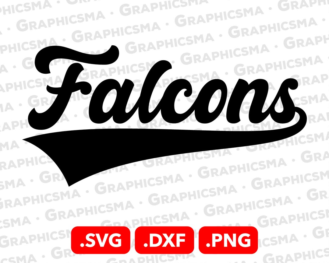 Baseball Style Name SVG File, Falcons SVG File, Dxf Png Cricut Baseball ...