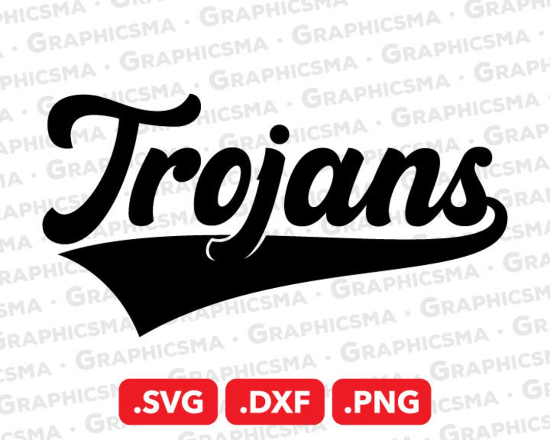 Trojans SVG File, Trojans DXF, Trojans Styles Png, Trojans Svg ...