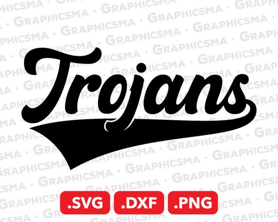 Trojans SVG File Trojans DXF Trojans Styles Png Trojans - Etsy