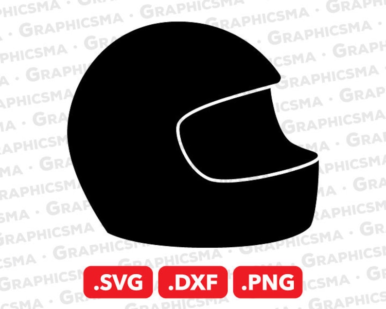 Helmet SVG File Helmet DXF Helmet Png Motor Full Face Svg - Etsy UK
