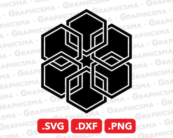 Geometric Shape SVG File Geometric Shape DXF Geometric Logo | Etsy